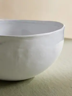 ASTIER DE VILLATTE Simple Large Ceramic Salad Bowl