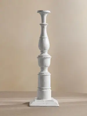 ASTIER DE VILLATTE Amalfi Ceramic Candlestick - White