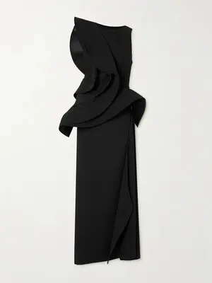 Maticevski Fateful Crepe Gown - Black