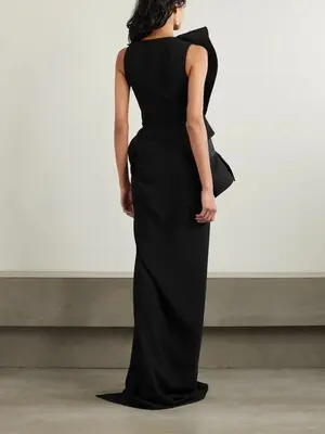 Maticevski Fateful Crepe Gown - Black
