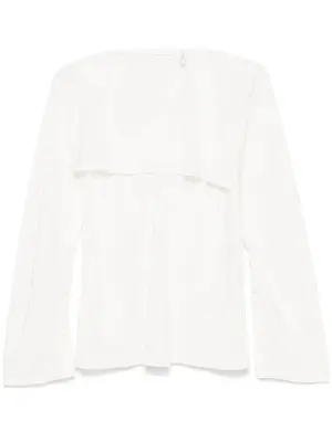 Helmut Lang Layered Blouse - White
