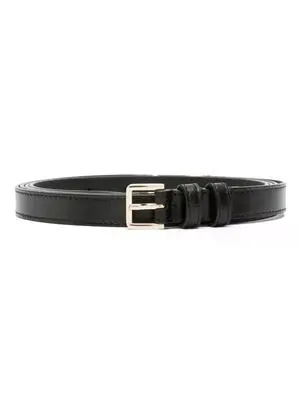 Patrizia Pepe Logo-plaque Belt - Black