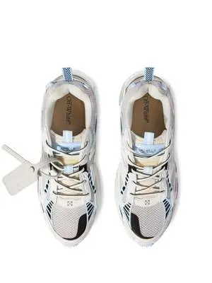 Off-White Be Right Back" Paneled Sneakers - White