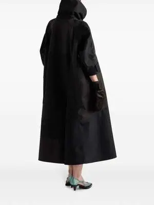 Prada Panelled Single-breasted Coat