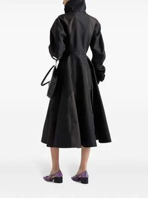 Prada Single-breasted Paneled Coat
