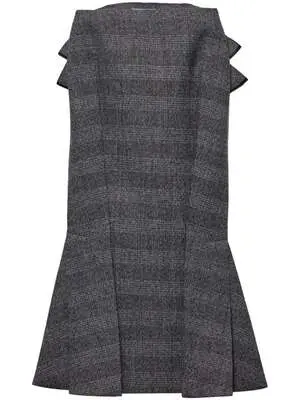 Prada Prince Of Wales Check Skirt