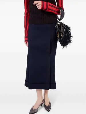 Prada Deconstructed Midi Skirt