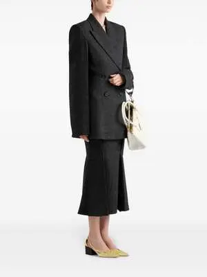 Prada Double-breasted Wool Coat