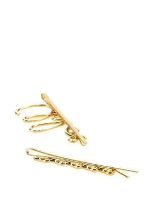 Chloé Iconic Hair Clips - Gold
