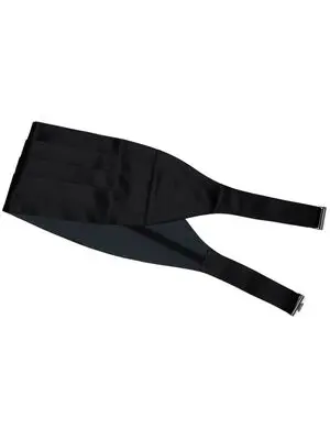 Brunello Cucinelli Satin Cummerbund - Black