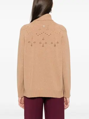 TWINSET Roll Neck Jumper - Brown
