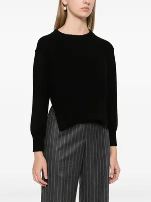 Loulou De Saison Lian Cashmere Sweater - Black