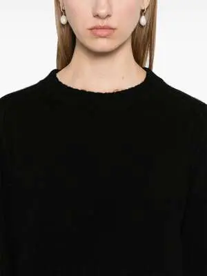 Loulou De Saison Lian Cashmere Sweater - Black