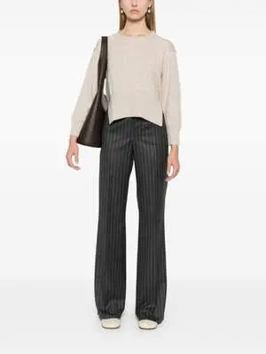 Loulou De Saison Lian Cashmere Sweater - Neutrals