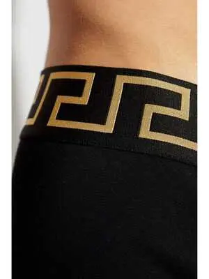Versace Greca Border Boxers - White