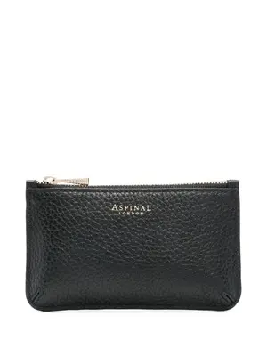ASPINAL OF LONDON Ella Card Holder - Black