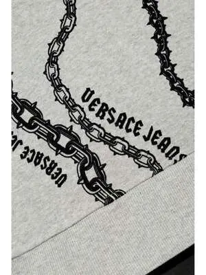 Versace Chain Link-print Sweatshirt