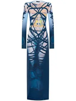 Y/project Graphic-print Maxi Dress
