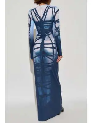 Y/project Graphic-print Maxi Dress