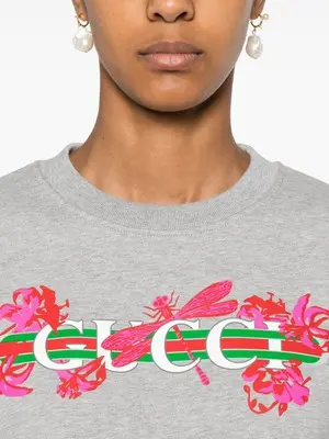 Gucci Printed Cotton Sweatshirt
