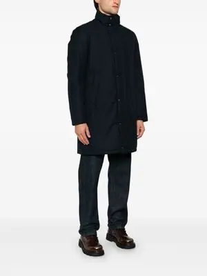 Herno Layered Coat - Blue