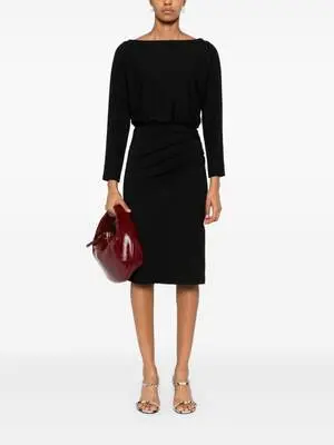 KAOS Ruched Midi Dress