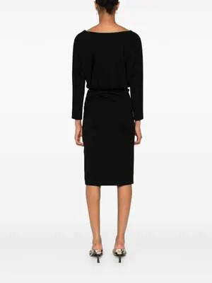 KAOS Ruched Midi Dress