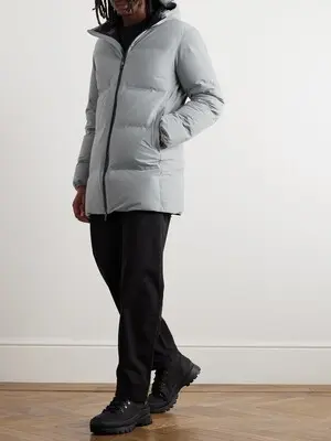 Herno Quilted Shell Hooded Down Parka