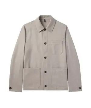 Incotex Venezia 1951 Wool Overshirt