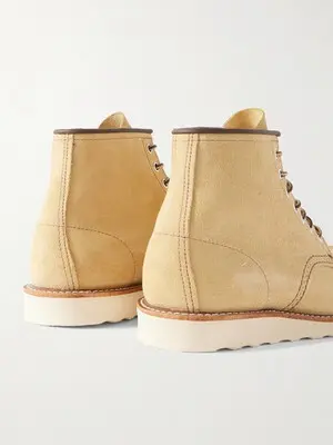 Red Wing 8833 Classic Moc Brushed-leather Boots - Neutrals