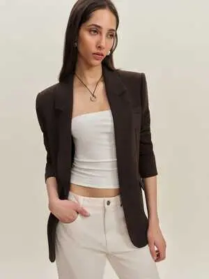 REFORMATION Parker Oversized Blazer
