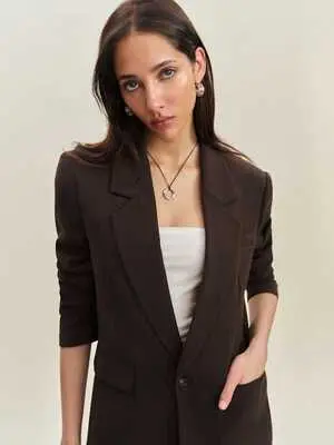 REFORMATION Parker Oversized Blazer
