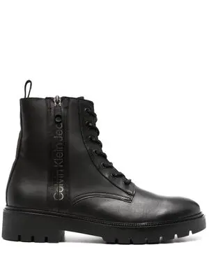 Calvin Klein Criss-cross Boots For Men