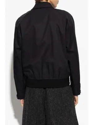 Burberry Harrington Gabardine Jacket - Black
