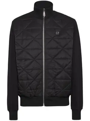 Philipp Plein Quilted Zip-up Jacket
