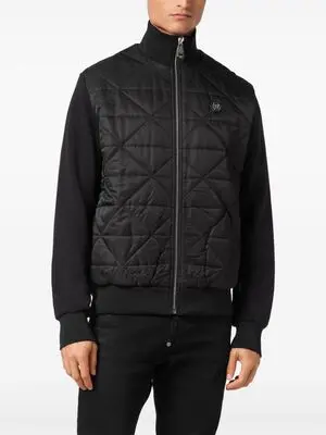 Philipp Plein Quilted Zip-up Jacket