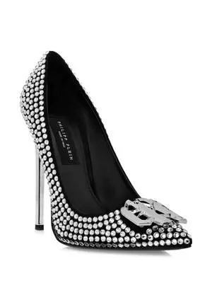 Philipp Plein 120mm Rhinestone Pumps