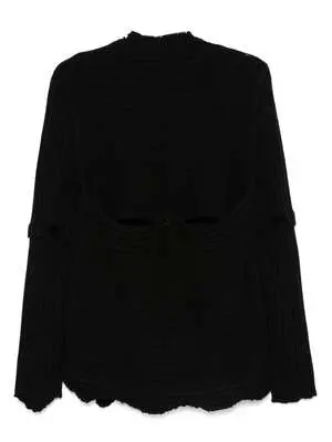 Helmut Lang Ribbed-knit Sweater