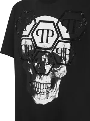 Philipp Plein Ss Stones Skull T-shirt