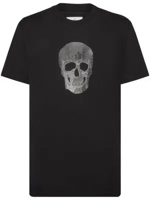 Philipp Plein Crystal Skull T-shirt - Black