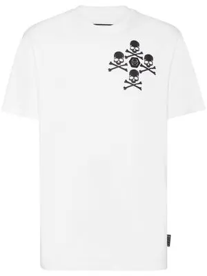 Philipp Plein Ss Skull And Bones T-shirt