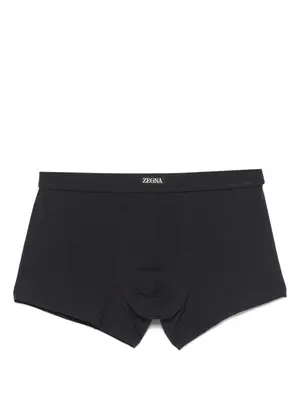 Zegna Logo-patch Boxers