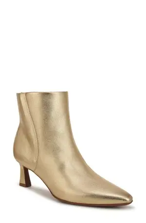 Naturalizer Deesha Pointed Toe Bootie - Dark Gold