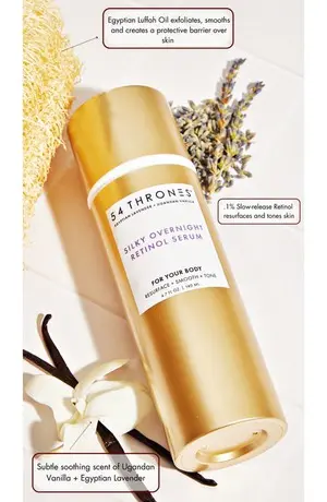 54 THRONES Silky Overnight Retinol Serum