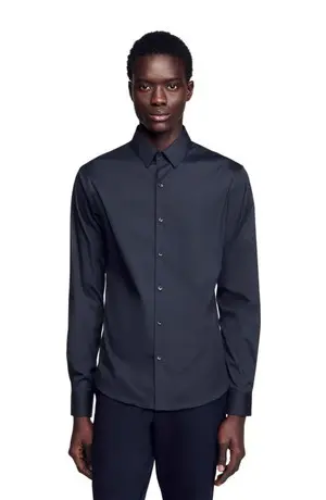 Sandro Stretch Shirts For Men