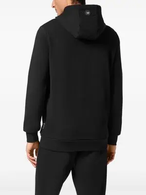 Philipp Plein Embroidered Zipped Hoodie