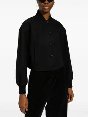 Dolce & Gabbana Buttoned Long-sleeve Windbreaker