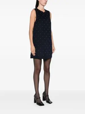 P.a.r.o.s.h Stud-embellished Wool Dress