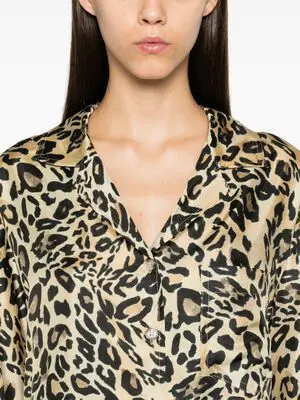 Nanushka Cropped Long-sleeve Shirt