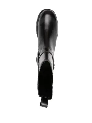 Calvin Klein Leather Chelsea Boots